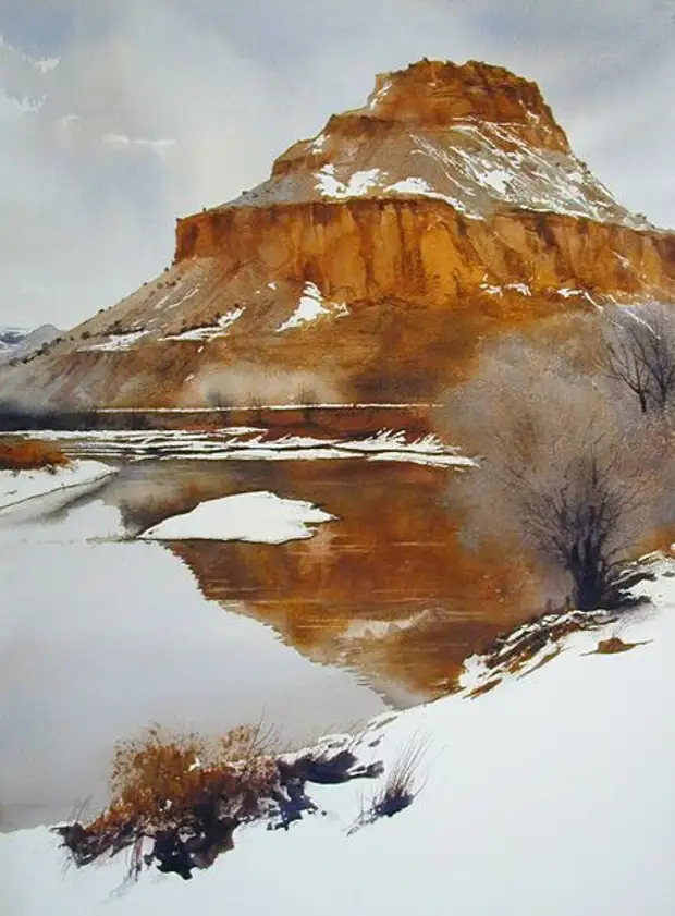 "Раскинулся вольно пейзаж вековой..." Американский художник Robert ...