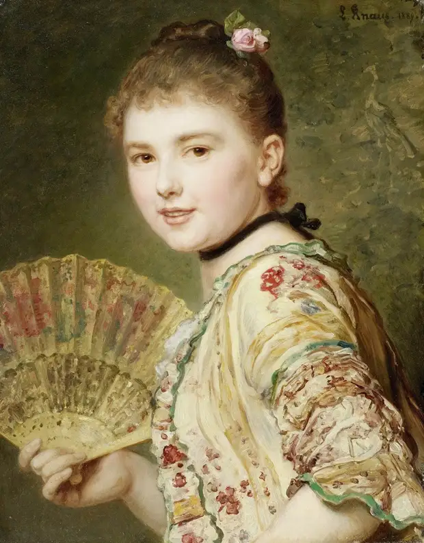 Ludwig Knaus (German, 1829-1910) - Искусство - Медиаплатформа МирТесен