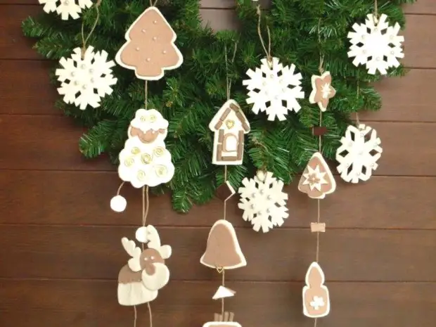 Идеи восхитительных новогодних гирлянд - Сам себе мастер ...